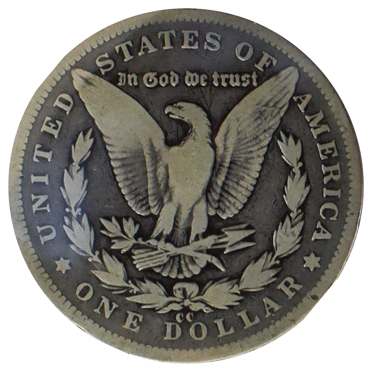 1892-CC Morgan Dollar VG – CCI