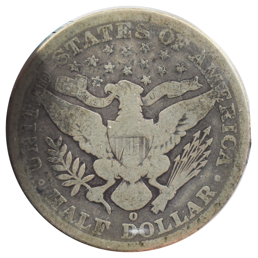1897-O Barber Half Dollar (G) – CCI