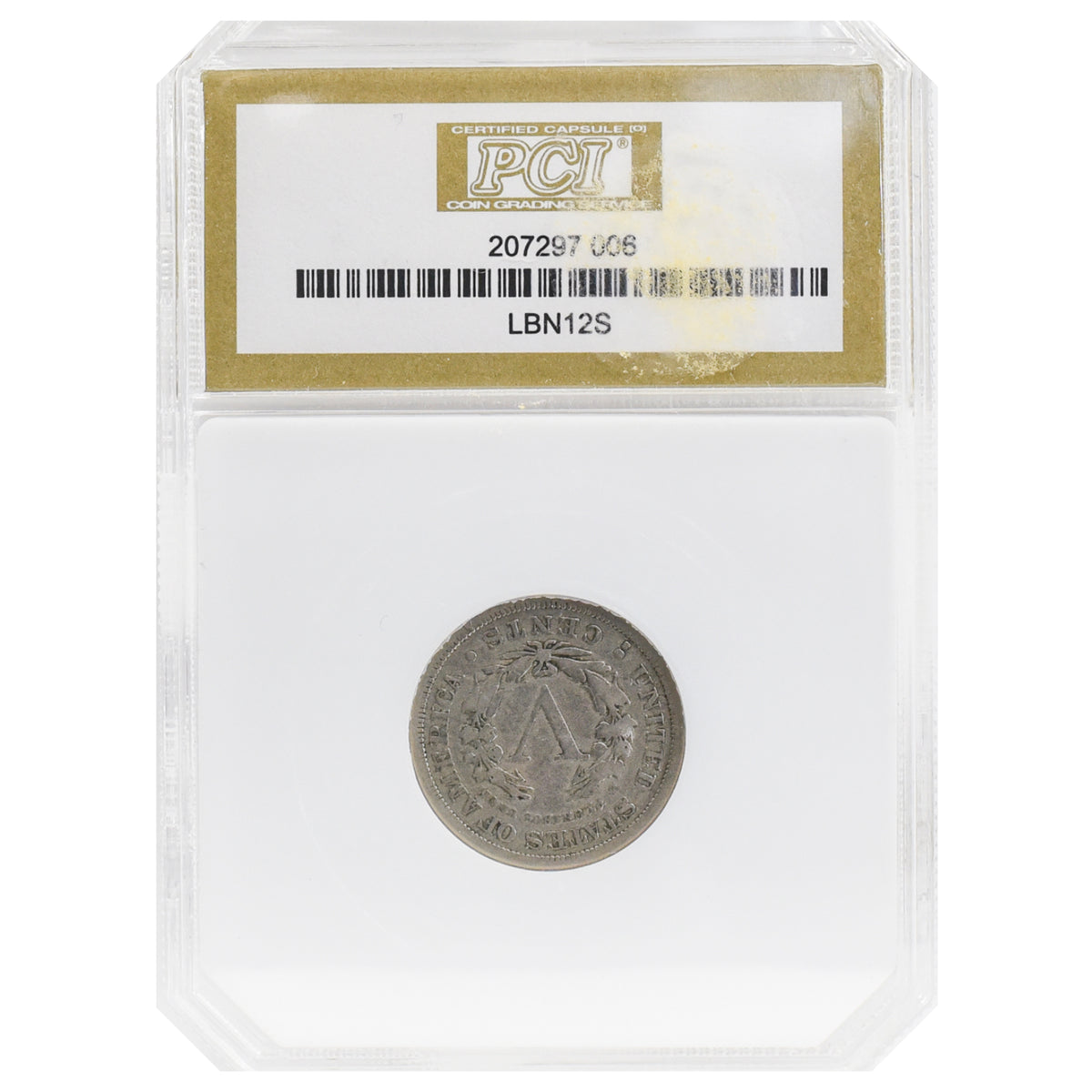 1912-S V-Nickel FN12 – CCI