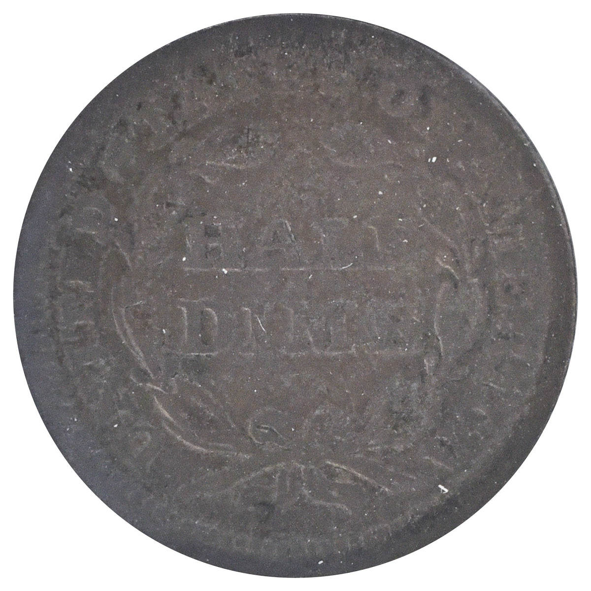 1853 "With Arrows" Liberty Seated Half Dime (G) – CCI