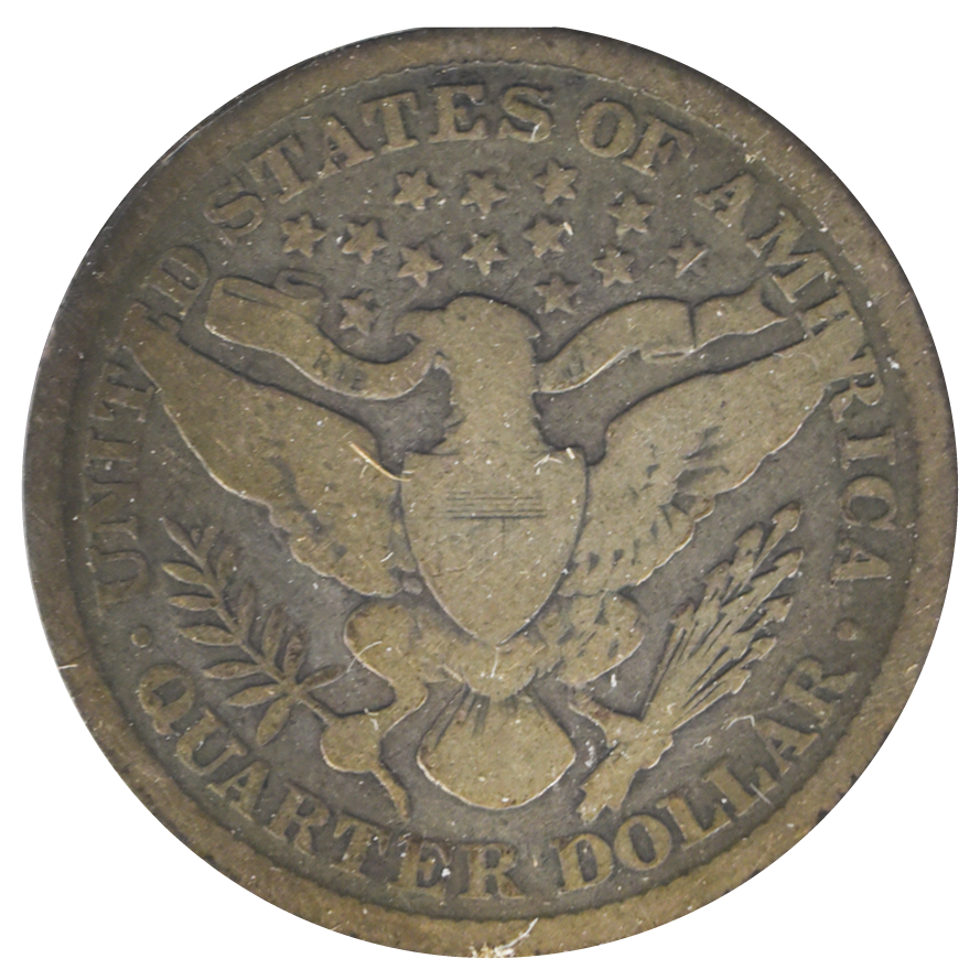 1892 Barber Quarter (G) – CCI