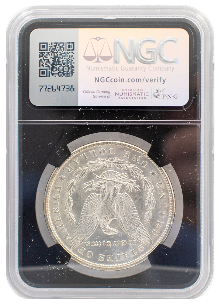 1886 Morgan Dollar BU | Original Bag Fragment NGC – CCI