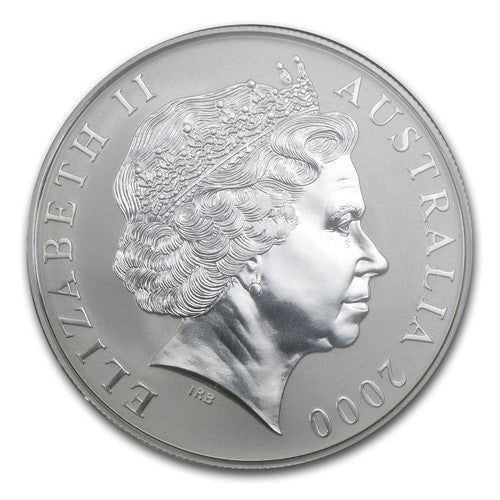 2000 $1 Kangaroo 1oz Silver Uncirculated Coin – CCI