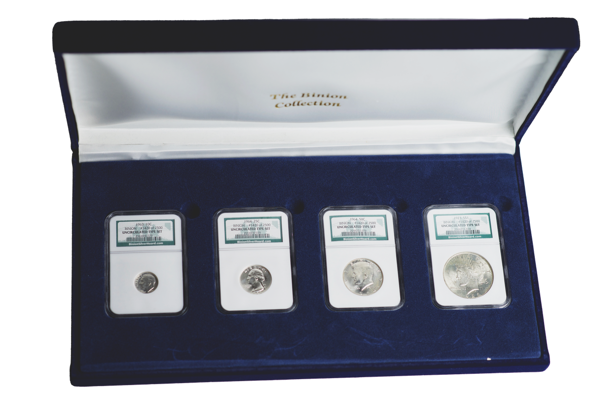 4 Coin NGC Graded Binion Set – CCI