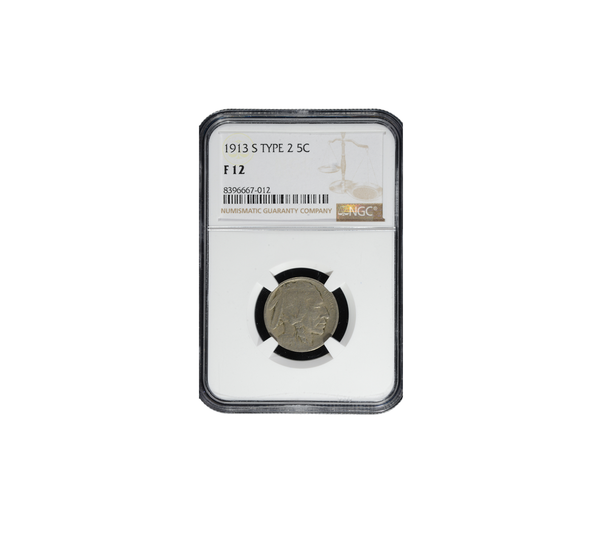 1913-S Type 2 Buffalo Nickel F12 NGC – CCI