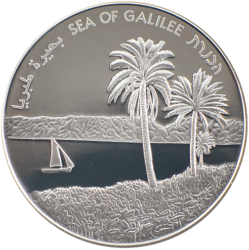 Sea of Galilee Israel's 64th anniversary coin – CCI
